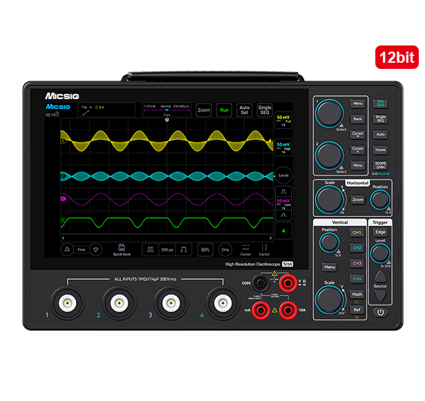 Micsig High Resolution Tablet Oscilloscope MHO1 series-Micsig