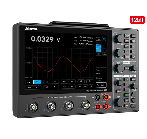 Micsig High Resolution Tablet Oscilloscope MHO1 series-Micsig