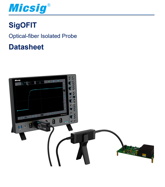 Micsig SigOFIT Optical-fiber Isolated Probe_Isolated Oscilloscope Probe ...